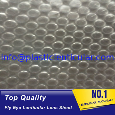 fly eye lens array 3d led light guide film lenticular honeycomb array lens sheet