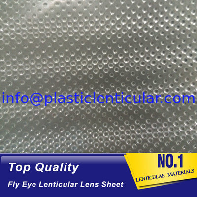 fly eye lens array 3d led light guide film lenticular honeycomb array lens sheet