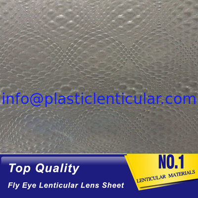 new fly eye lens lenticular film lens sheet both sides dot 3d lens sheet fly eye lenticular material