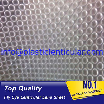 fly eye lens microlens film sheet 3d plastic lenticular lens material for 3d lenticular printing and 3d LED diffuser
