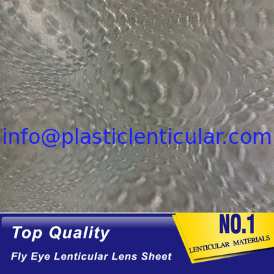 latest fly eye lens film good quality PP 3d fly eye lenticular lens sheet microlens with 3d and 360 degrees