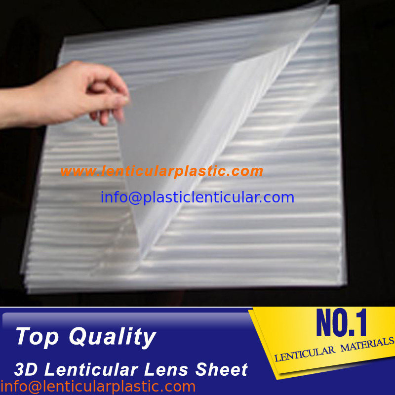 PLASTICLENTICULAR 75 lpi lenticular printing sheet-PP lenticular sheet array supplier China-3d lenticular lens for sale