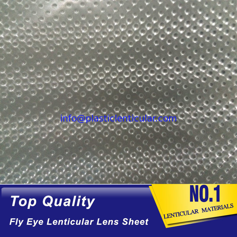 fly eye lens array 3d led light guide film lenticular honeycomb array lens sheet