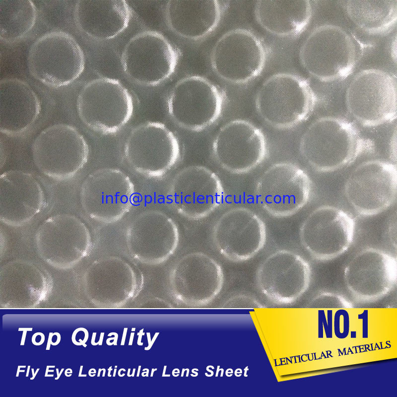 fly eye lens microlens film sheet 3d plastic lenticular lens material for 3d lenticular printing and 3d LED diffuser