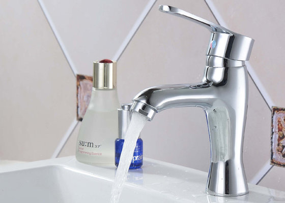 Brass Single Hole Basin Faucet  Weight is 673g from Faucet Factory in China Just need USD8.5/pc supplier