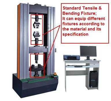 mechanical universal testing machine+machine testing