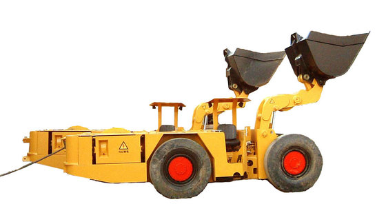 Electric LHD underground mining equipment for sale uses hydraulic torque converter