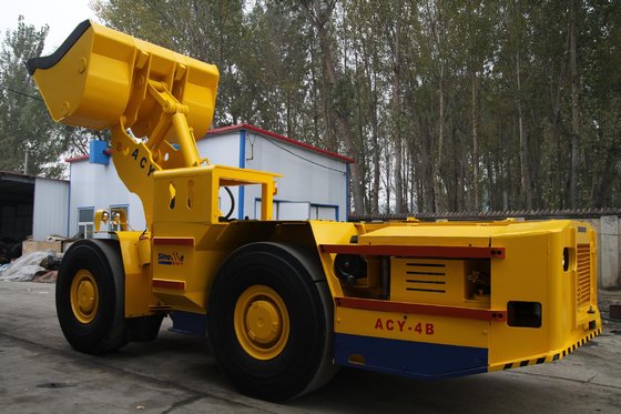 Strong 3.5t underground electric load haul dump LHD for mining
