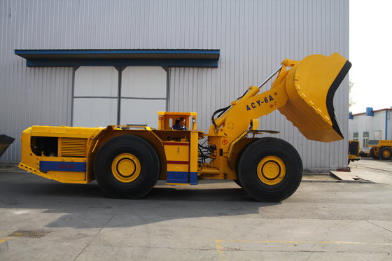 Load Haul Dump Diesel Underground Mining Loader for transporting excavated rock