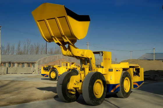 Hydraulic brake Diesel  LHD Mining Utility Vehicles for transporting ore