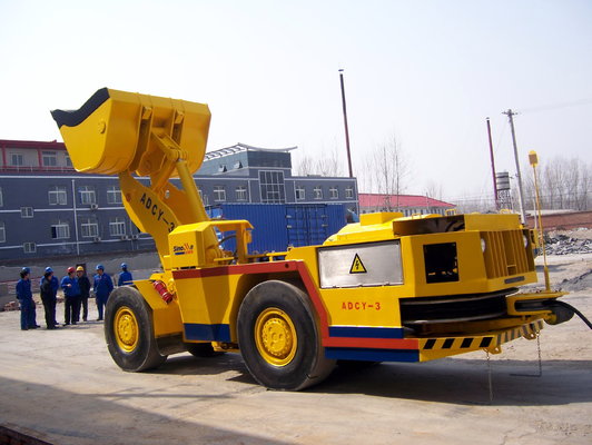 Electric LHD Underground Mining Vehicles for dumping in ore - pass