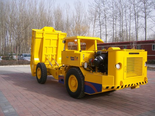 2.5m³ Rock Breaker Machine Load Haul Dump Truck 36 L/min for poor working conditions