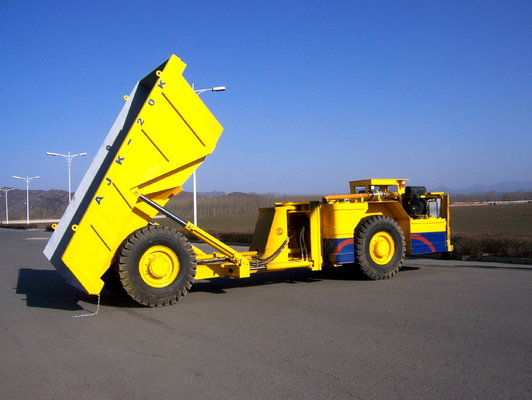 LPDT Underground Electric LHD Low Profile Dump Truck for slope climbing AJK-20