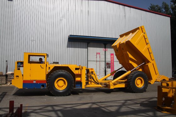 12.5m³ Mining Utility Vehicles 168 L/min for transporting the ore to the surface
