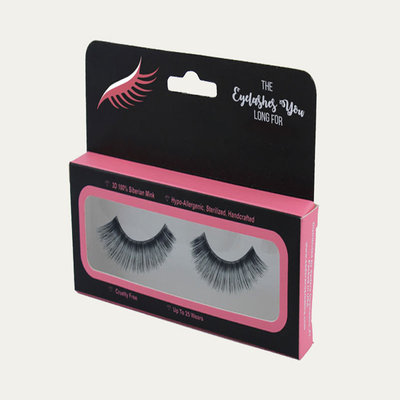 reverse tuck eyelash paper box  custom tuck eyelash color box  luxury tuck eyelash pack box