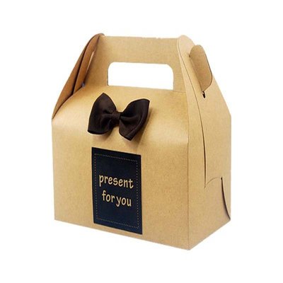 custom favor gable box  Factory direct sell gift gable packaging box  dessert gable box