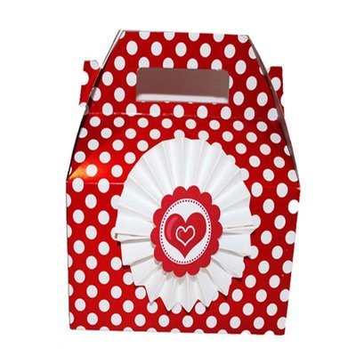 custom birthday cake gift box  Mother's Day gift packaging box with clear PET window