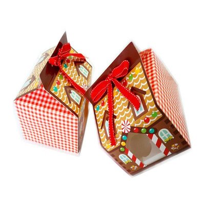 custom wedding dessert food gable box Luxury wedding packaging gift box