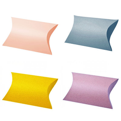 wedding pillow box  candy chocolate pillow paper box  gift pillow paper box