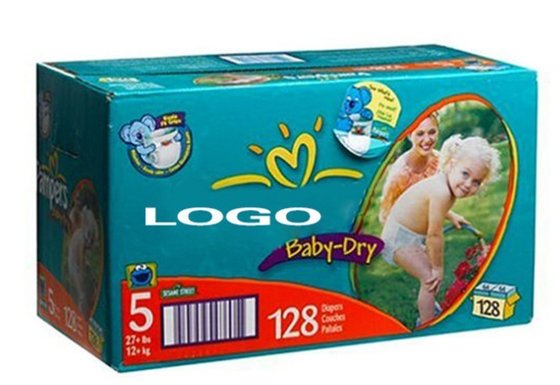 cardboard diaper box  China factory direct sell dipaer color box