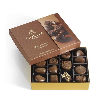 20pcs chocolate two pieces rigid box Luxury chocolate packaging lid and base paper box
