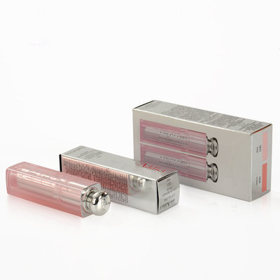 cosmetic blush box with clear window  blush packaging paper box soap box