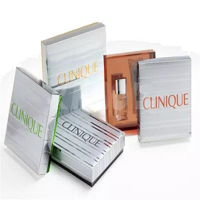 custom high end fragrance hinged packaging box with shoulder   luxurious perfume gift box