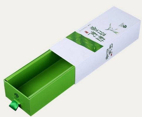 slide drawer box  tea packaging drawer box  flat slide folding tea box