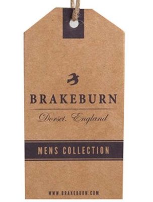 Custom kraft hangtag black apparel tag trousers hangtag skirt tag