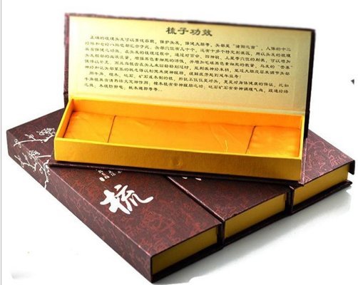 rigid lid and base comb paper box  hinged magnet comb packaging box luxury foam EVA tray comb box