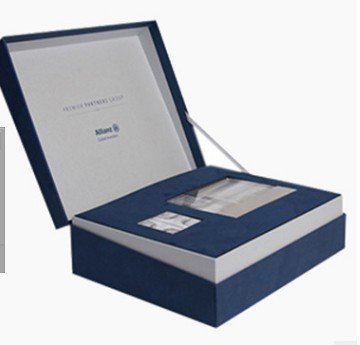 flat lid and base baby clothing gift box  luxury baby towel paper box  custom baby swaddle  box