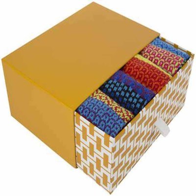 luxury lid and base pvc transparent window underwear socks paper box  baby clothes and toys packaging box