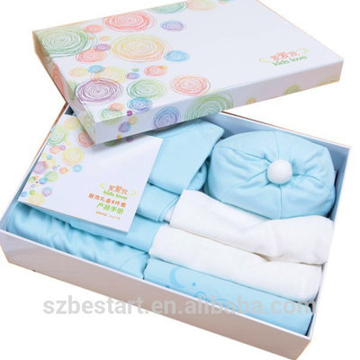 children hat jacket cotten-padded clothes paper box christmas children socks cap gift box
