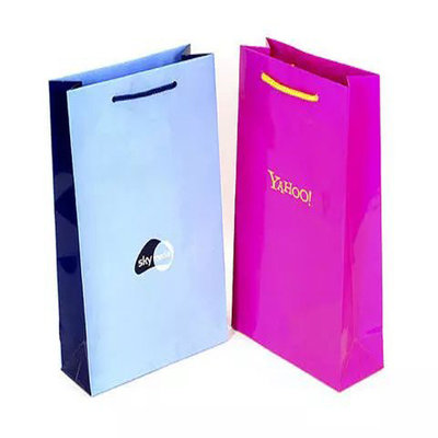 custom gift packaging paper bag baby clothes paper bag hat swimwear jeans shopping bag