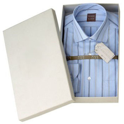 custom T-shirt packaging box men business shirt paper box rigid wedding packaging box