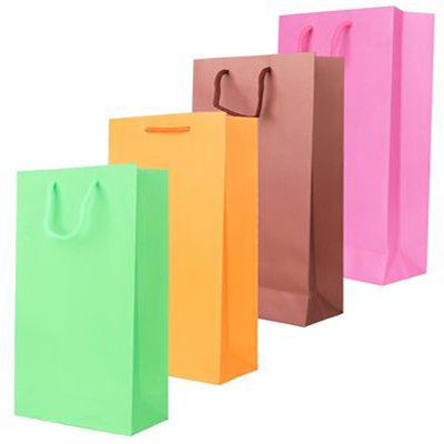black wine paper bag red wine gift bag two bottle wine shopping bag