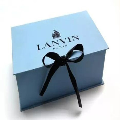 silk scarf gift box neckerchief rigid paper box with handle scarves pack box