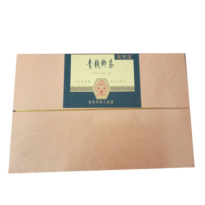 custom hinged tea box bespoke rigid tea packaging gift box luxury set up tea box with flocking and silk cloth