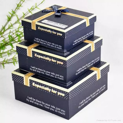custom wedding gift box luxurious towel packaging paper box  scarf lid and base box