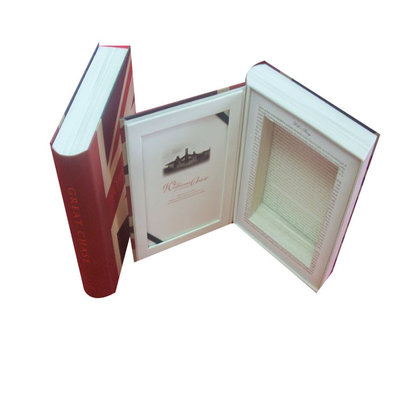 custom 3 bottles wine box three bottle liquor book shape gift box vodka paper box