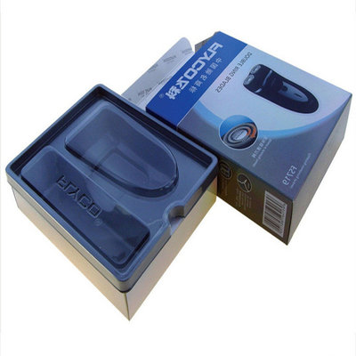 bespoke electric razor color paper box  shaver packaging box folding razor gift box