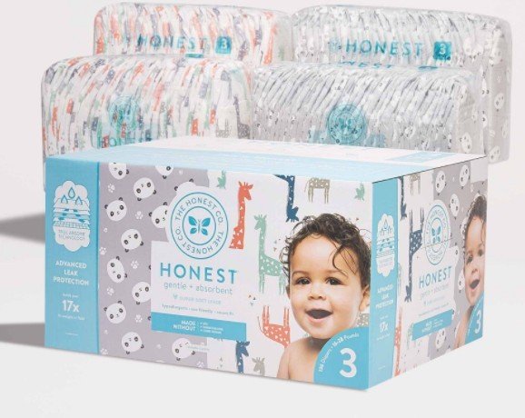 cardboard diaper box  China factory direct sell dipaer color box