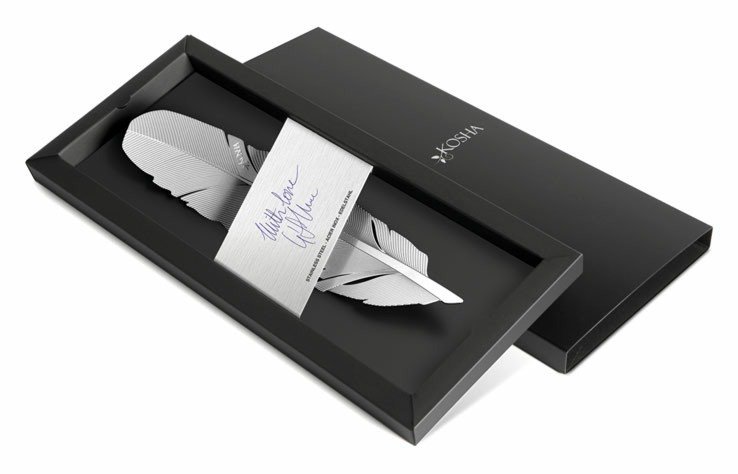 black sliding drawer bookmark cardboad box  folding bookmark color ppaer box