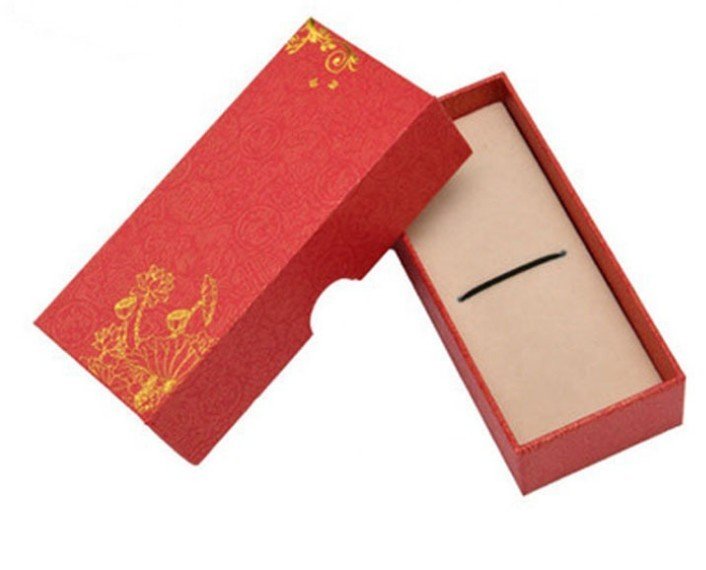 red special paper wooden bookmark packaging box  luxury pen packaging paper box  Custom rigid bookmark and pen box