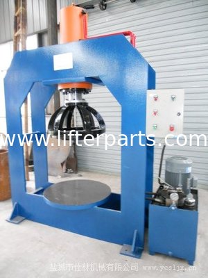 Forklift solid tire press machine-120TON supplier
