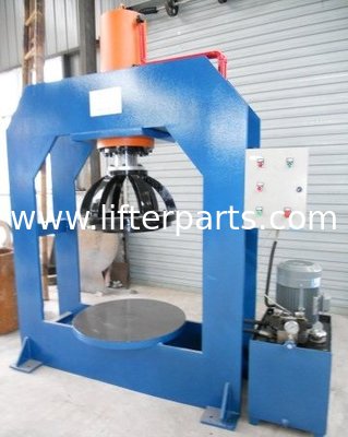 Forklift solid tyre changer machine, TP80-80TON supplier