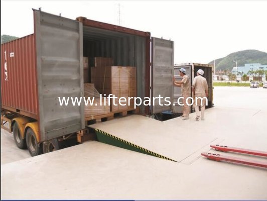 Hot sale! Fixed hydraulic dock ramp DCQ6-0.55-forklift cargo handling auxiliary equipment supplier