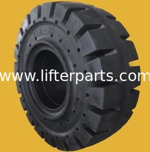 Skid steer solid tyre for aerial work platform and skid steer loader 10-16.5 supplier
