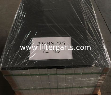 2 Volt 225Ah / 5hrs Industrial Forklift Batteries Tubular Positive Plates Technology supplier