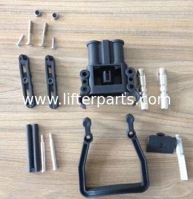EC320 600V 320A Forklift Battery Parts , Male / Female Forklift Battery Plug Acid Proof supplier
